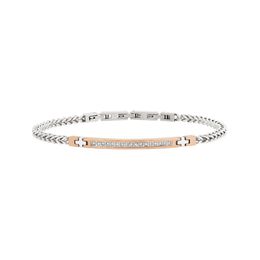 Breil Armband Herren Gr&ouml;&szlig;e One Size rosegold / silber