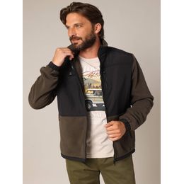 Deeluxe Jacke 'CRUMBSON' Herren Gr&ouml;&szlig;e XXL schoko / schwarz