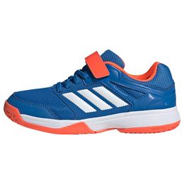 adidas Performance Sportschuh 'Speedcourt' Damen Gr&ouml;&szlig;e 11.5k royalblau / dunkelorange / wei&szlig;