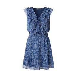 Pepe Jeans Kleid ' EDWINA ' Damen Gr&ouml;&szlig;e 38 blau / graumeliert Winterkleid