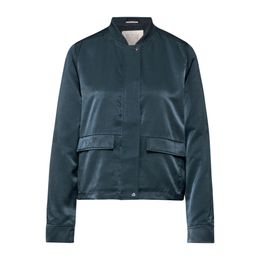Street One Satin-Blouson Damen Gr&ouml;&szlig;e XXXL gr&uuml;n