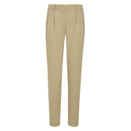 Madeleine Mode Madeleine Bundfaltenhose Damen Gr&ouml;&szlig;e 40 beige