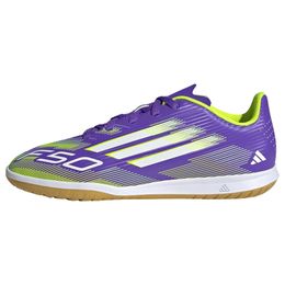 adidas Performance Fu&szlig;ballschuh 'F50 Club' Jungen Gr&ouml;&szlig;e 38.5 blau / gelb / wei&szlig;