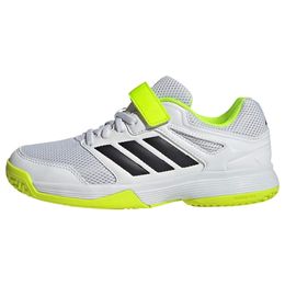 adidas Performance Sportschuh 'Speedcourt' Damen Gr&ouml;&szlig;e 2.5 apfel / schwarz / wei&szlig;