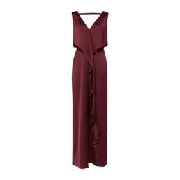 comma, COMMA Kleid Damen Gr&ouml;&szlig;e 48 bordeaux Winterkleid