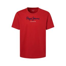 Pepe Jeans T-Shirt 'Eggo' Herren Gr&ouml;&szlig;e L dunkelblau / rot / wei&szlig;