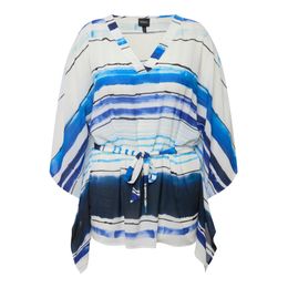 Ulla Popken Tunika Damen Gr&ouml;&szlig;e XXXL/4XL beige / marine