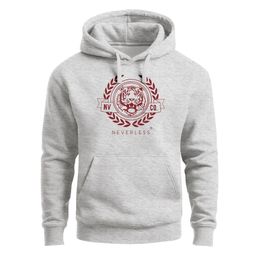 Neverless Sweatshirt 'Academic Tiger' Herren Gr&ouml;&szlig;e 5XL grau