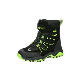 Lico Snowboots 'Raseborg VS' Jungen Gr&ouml;&szlig;e 34 gr&uuml;n / schwarz