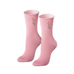 von Jungfeld Socken 'Blu' Damen Gr&ouml;&szlig;e 39/42 rosa