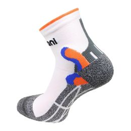 Normani Socken Herren Gr&ouml;&szlig;e 43/46 royalblau / grau / orange / wei&szlig;