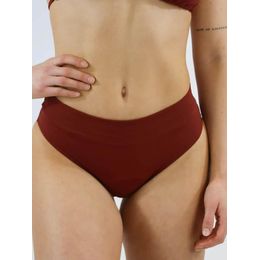MyLily Bikinihose 'Bikini Hose Basic Slip' Damen Gr&ouml;&szlig;e XXXL rostrot