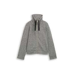 Tom Tailor Sweatjacke Damen Gr&ouml;&szlig;e XS schwarz / offwhite