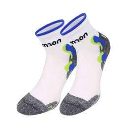 Normani Sportsocken Herren Gr&ouml;&szlig;e 39/42 blau / hellgr&uuml;n / schwarzmeliert / wei&szlig;