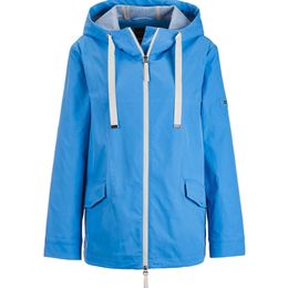 GOLDNER &Uuml;bergangsjacke Damen Gr&ouml;&szlig;e L blau / grau