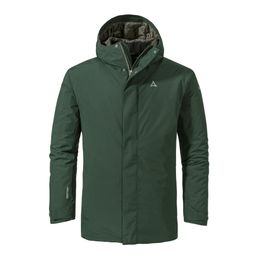 Sch&ouml;ffel Sch&ouml;ffel Outdoorjacke 'Froda' Herren Gr&ouml;&szlig;e S dunkelgr&uuml;n / wei&szlig;