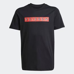 adidas originals T-Shirt Jungen Gr&ouml;&szlig;e 164 rot / schwarz / wei&szlig;