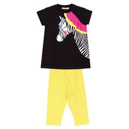 Denokids Set 'Zebracorn' M&auml;dchen Gr&ouml;&szlig;e 116 schwarz