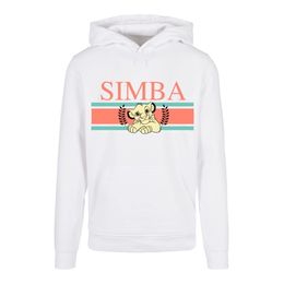 F4NT4STIC Sweatshirt 'Disney K&ouml;nig Der L&ouml;wen Simba' Herren Gr&ouml;&szlig;e XS mint / lachs / wei&szlig;