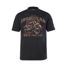 JP1880 T-Shirt Herren Gr&ouml;&szlig;e L braun / schwarz