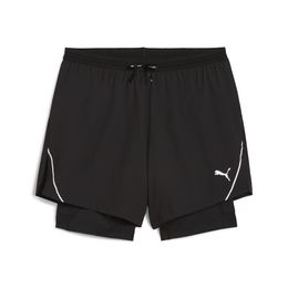 Puma Sportshorts 'Ultraweave 5' Herren Gr&ouml;&szlig;e XS schwarz / wei&szlig;