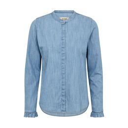 MOS MOSH Jeansbluse 'MMMattie' Damen Gr&ouml;&szlig;e S blue denim