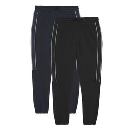 Lyle & Scott Lyle & Scott Hose 'Tape Trackies' Herren Gr&ouml;&szlig;e 34 navy / schwarz / wei&szlig;
