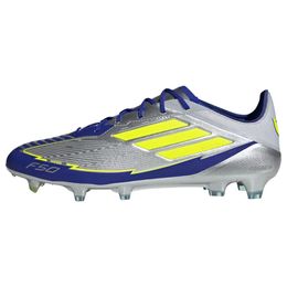 adidas Performance Fu&szlig;ballschuh 'F50 Elite Messi' Herren Gr&ouml;&szlig;e 47/47.5 blau / neongelb / silber