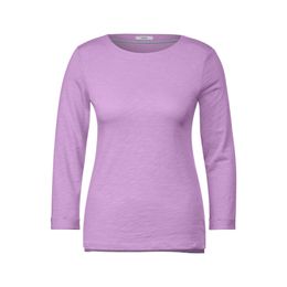 Cecil Basic Shirt Damen Gr&ouml;&szlig;e M lila