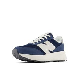 New Balance Sneaker '370'. Jungen Gr&ouml;&szlig;e 38.5 blau / dunkelblau / wei&szlig;