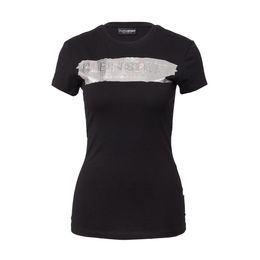 Plein Sport T-Shirt Damen Gr&ouml;&szlig;e XL schwarz / silber