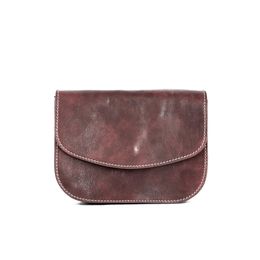 Lepelou Handtasche 'ELLA' Damen Gr&ouml;&szlig;e 22 cm x 17.5 cm x 7cm braun