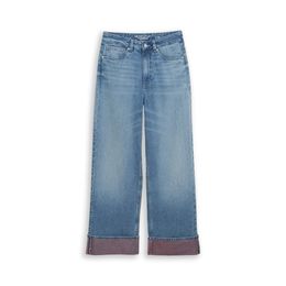 Tom Tailor Denim Jeans 'Linou' Damen Gr&ouml;&szlig;e 34 blue denim