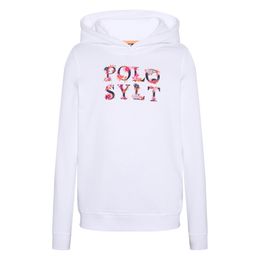 POLO SYLT Sweatshirt M&auml;dchen Gr&ouml;&szlig;e 158/164 nachtblau / orange / pink / wei&szlig;