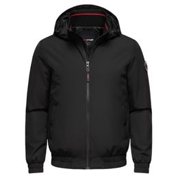 Ombre Jacke 'OM-JANP-0222' Herren Gr&ouml;&szlig;e XXL schwarz