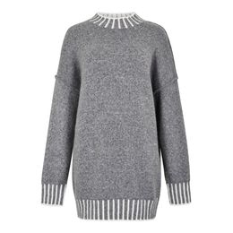Apricot Pullover Damen Gr&ouml;&szlig;e XXL grau / offwhite