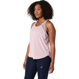asics Sporttop Damen Gr&ouml;&szlig;e XS himmelblau / lachs / rosa
