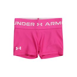 Under Armour Sportshorts M&auml;dchen Gr&ouml;&szlig;e 116/122 pink / wei&szlig;