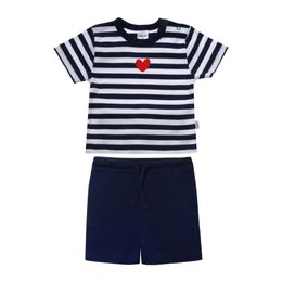 Liliput Set Jungen Gr&ouml;&szlig;e 86/92 blau / wei&szlig;