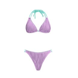 Cupshe Bikini 'CAA12C4M121DS' Damen Gr&ouml;&szlig;e M lila
