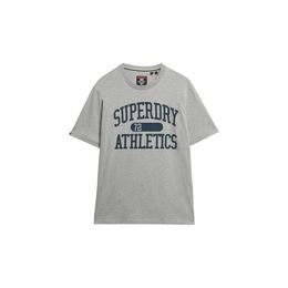 Superdry & Co T-Shirt 'Athletic Essentials' Herren Gr&ouml;&szlig;e S navy / graumeliert