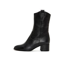 Derimod Cowboystiefel Damen Gr&ouml;&szlig;e 37 schwarz Winterschuhe