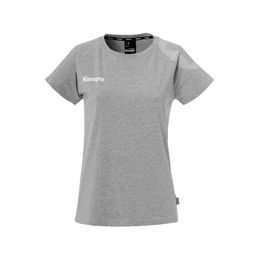 Kempa Funktionsshirt Damen Gr&ouml;&szlig;e XL grau / wei&szlig;