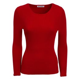 Influencer Pullover Damen Gr&ouml;&szlig;e S rot
