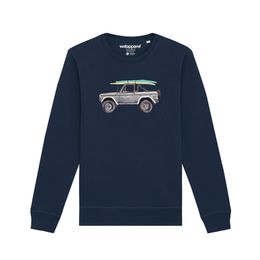 Watapparel Sweatshirt ' Surf Pickup ' Herren Gr&ouml;&szlig;e M navy / mischfarben