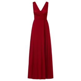 Kraimod Abendkleid Damen Gr&ouml;&szlig;e 44 kirschrot Winterkleid