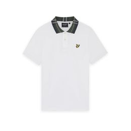 Lyle & Scott Lyle & Scott Poloshirt 'Tartan' Herren Gr&ouml;&szlig;e M gelb / smaragd / schwarz / wei&szlig;