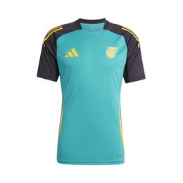 adidas Performance Funktionsshirt Herren Gr&ouml;&szlig;e M cyanblau / gelb / schwarz