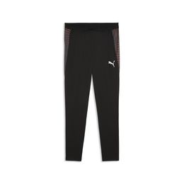 Puma Sporthose 'Individual Final' Herren Gr&ouml;&szlig;e XL dunkelgrau / pastellrot / schwarz / wei&szlig;