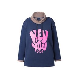 Lauras&oslash;n Sweatshirt Damen Gr&ouml;&szlig;e L/XL navy / pink